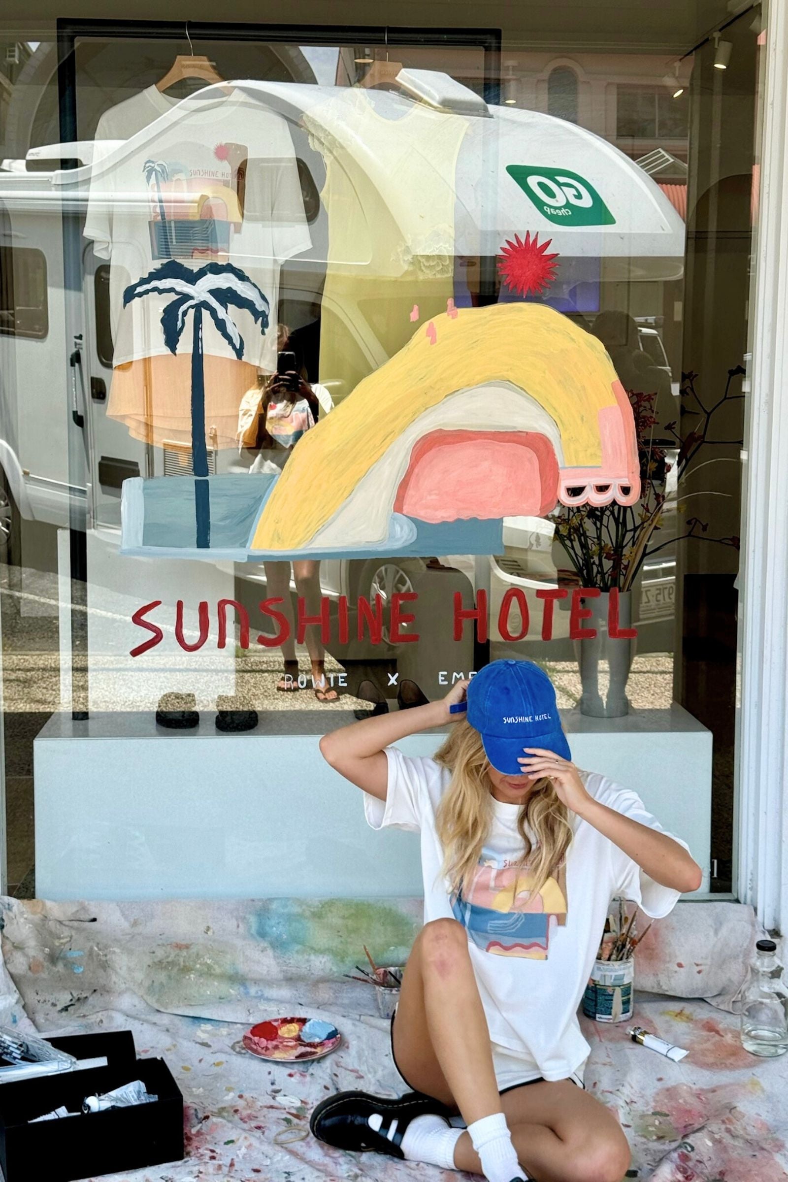 ROWIE X EMFEN: Window to SUNSHINE HOTEL – ROWIE The Label