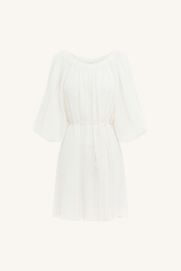 ROWIE The Label - Avah Mini Dress Bone - Dresses