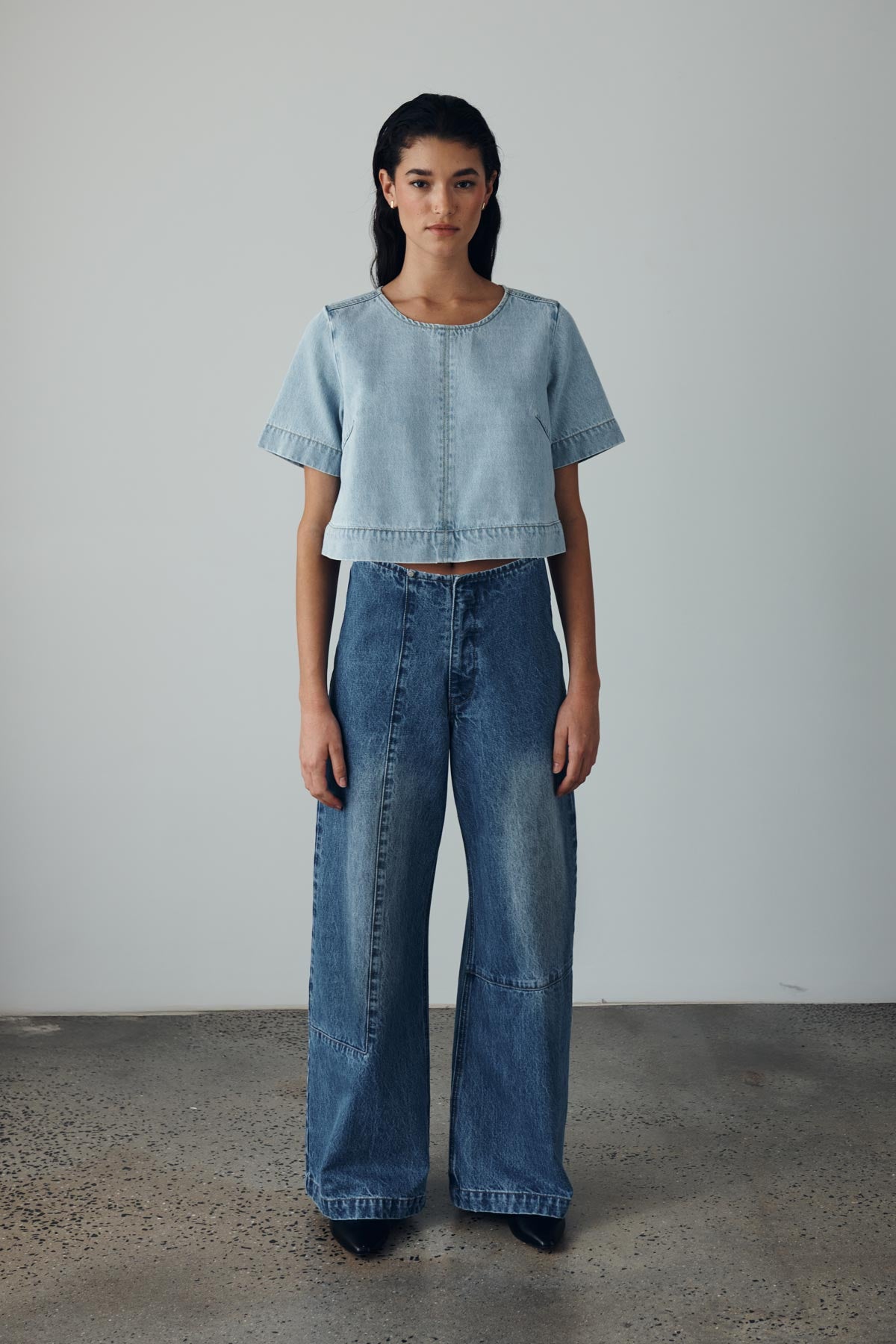 Minimal Denim Jeans in Classic Wash | ROWIE Jeans – ROWIE The Label
