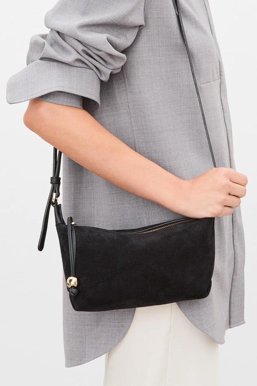 Sara Leather Loafer in Noir | Shop Flattered – ROWIE The Label