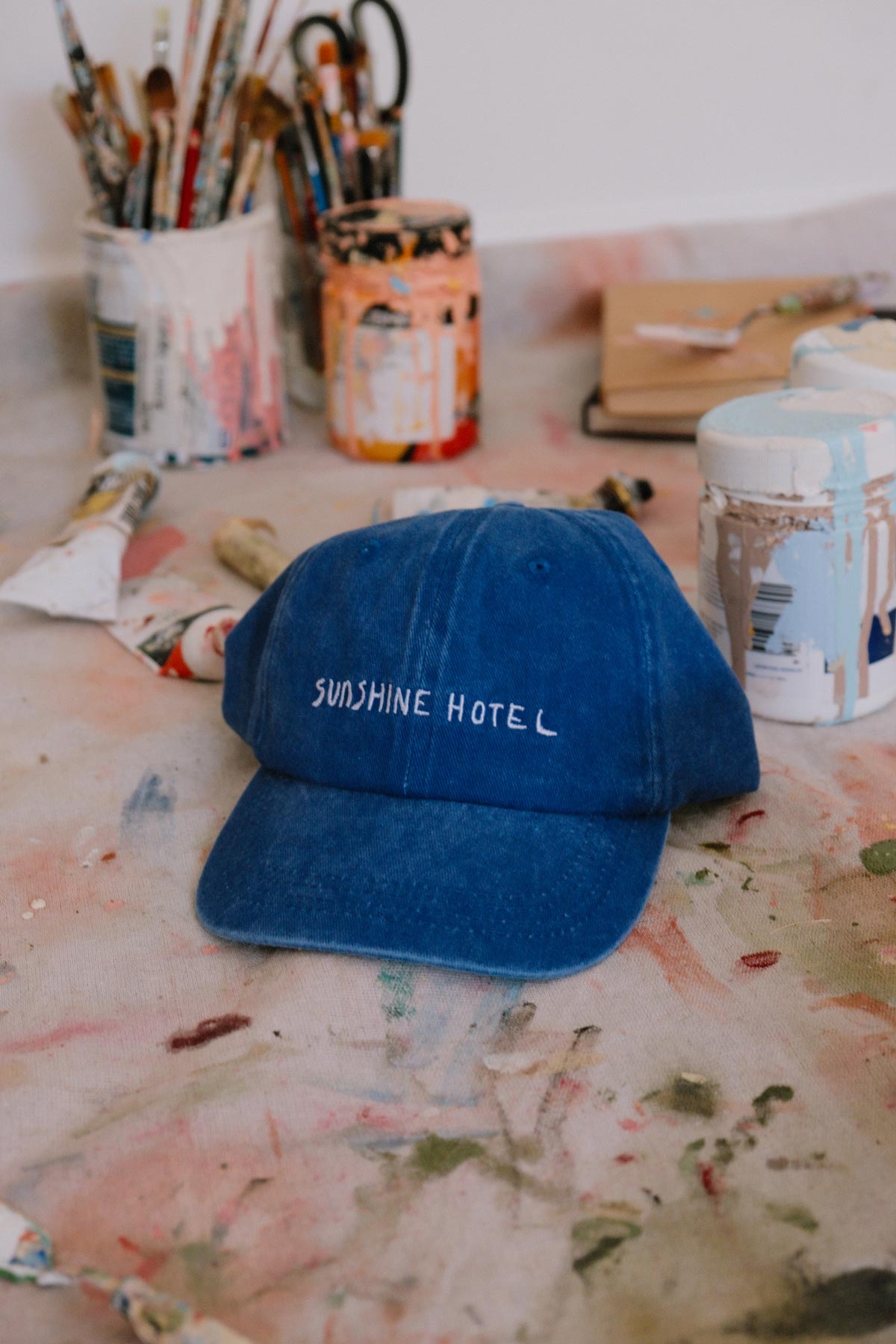 Sunshine Hotel Cap in Cobalt Blue | ROWIE Accessories – ROWIE The Label